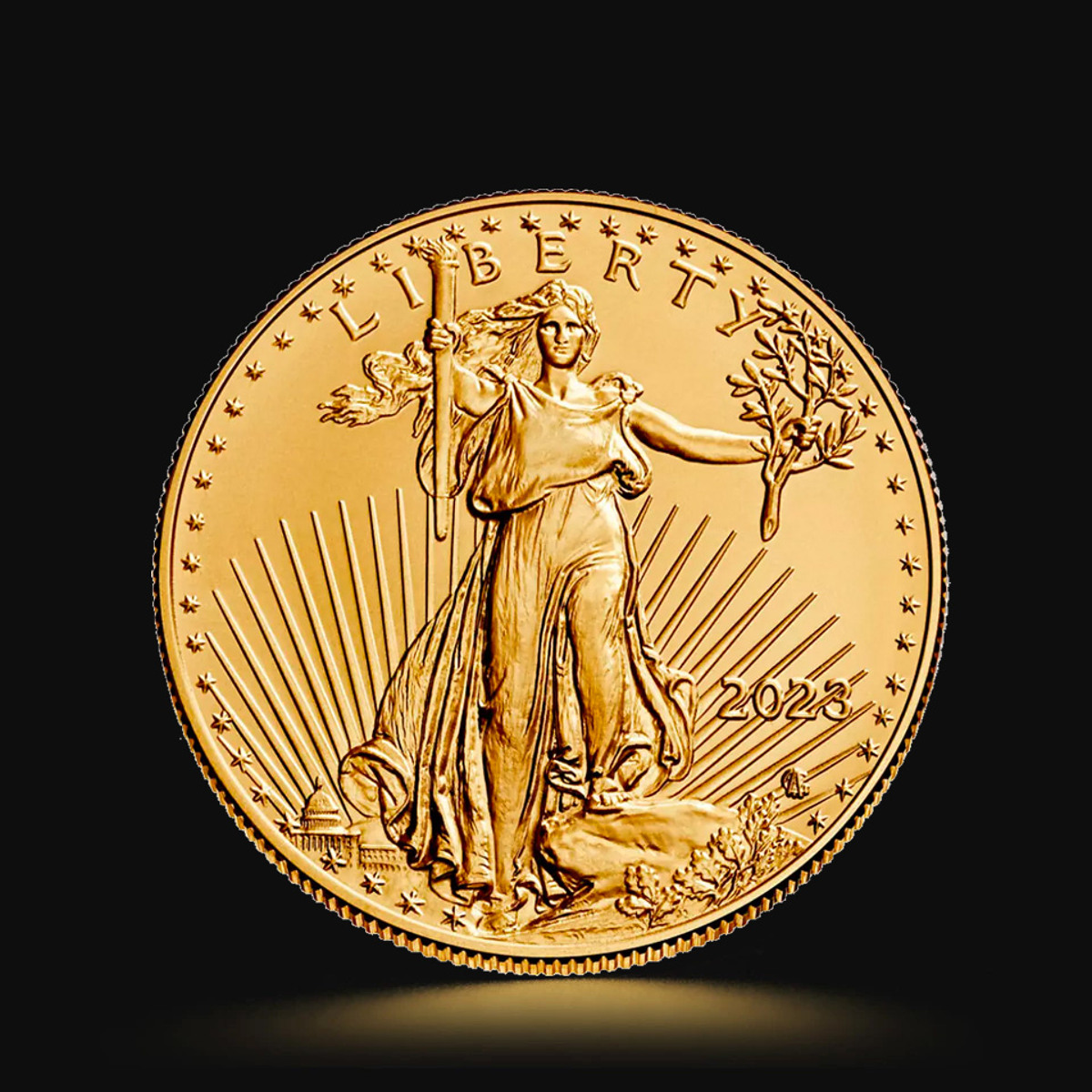 Złota moneta Amerykański Orzeł 1/2 oz | Tavex