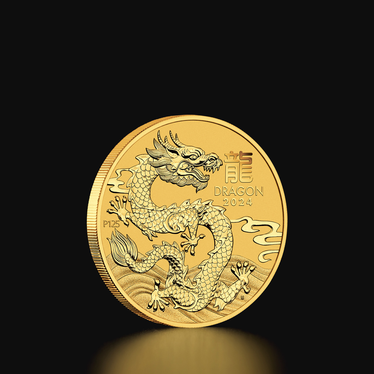 1/4 oz Australian Lunar Year of the Dragon 2024 Gold Coin | Tavex