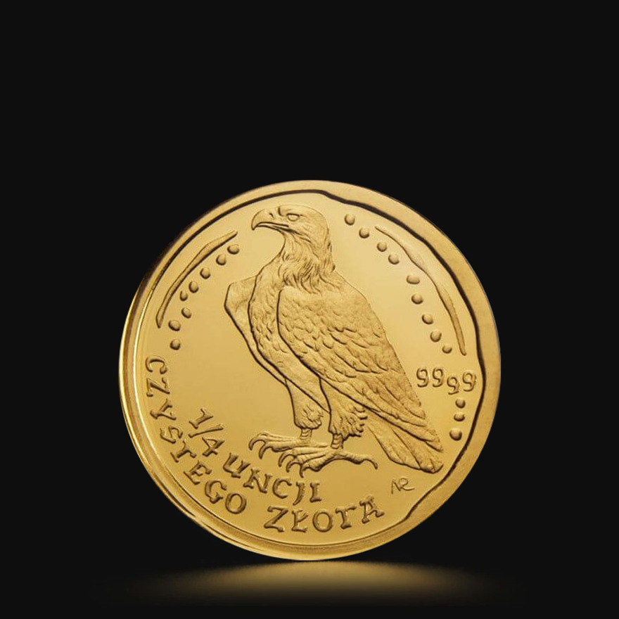 Złota moneta Polski Orzeł Bielik 1/4 oz | Tavex