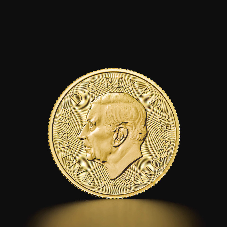 1/4 oz The Royal Tudor Beasts: The Bull of Clarence Gold Coin | Tavex