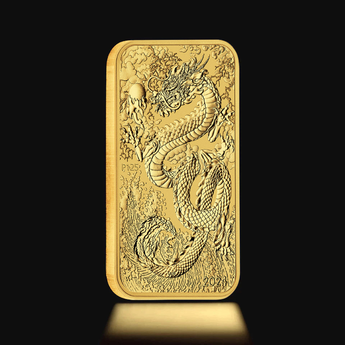 1 oz Australian Dragon Rectangular Gold Coin | Tavex