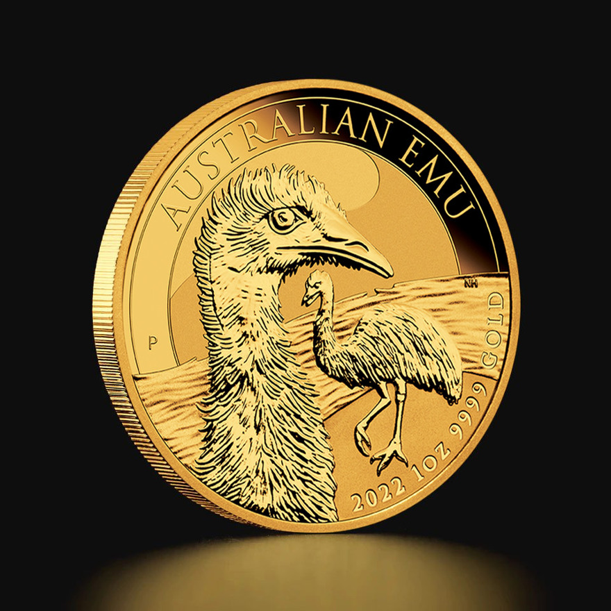 1 oz Australian Emu Gold Coin, previous years | Tavex