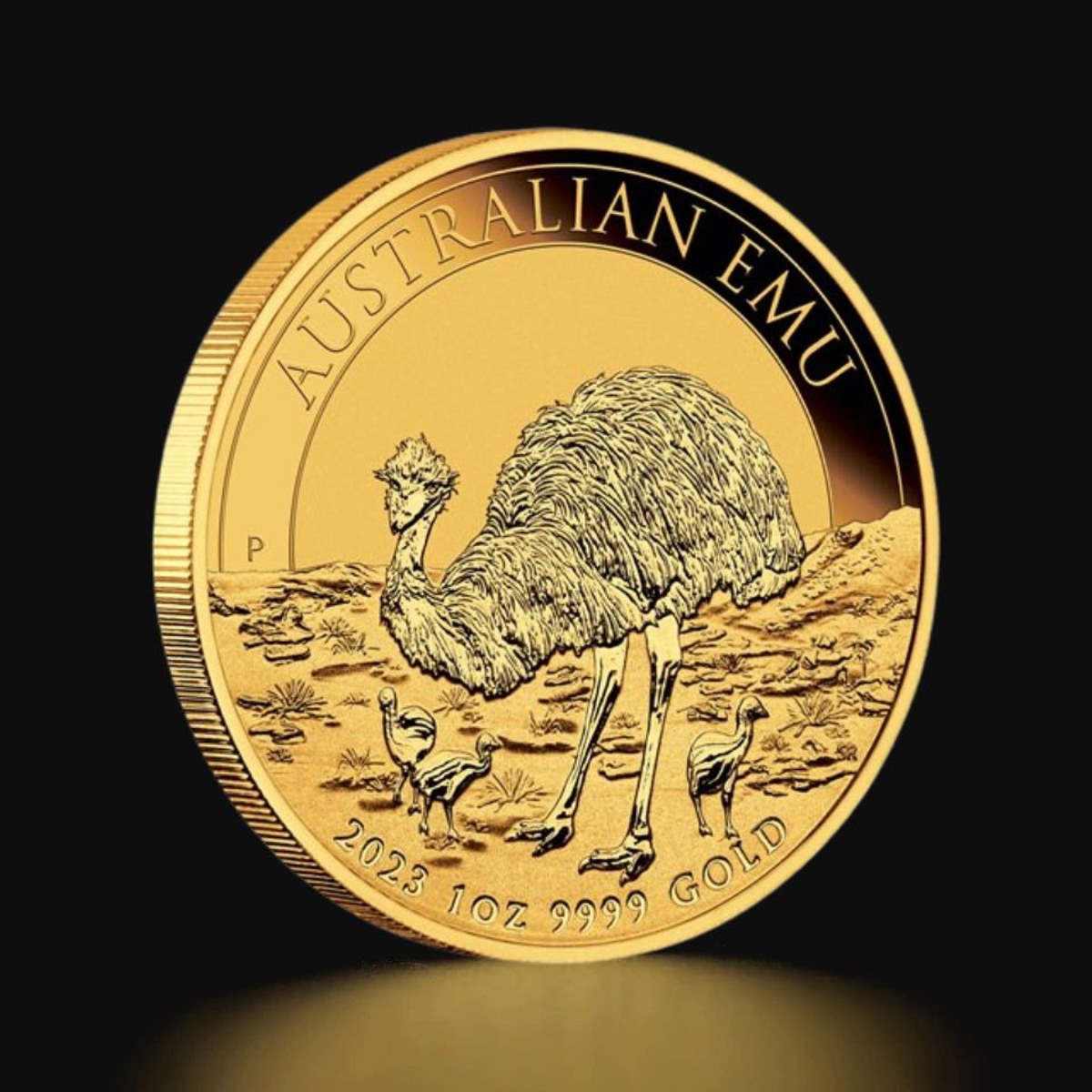 1 oz Australian Emu Gold Coin | Tavex