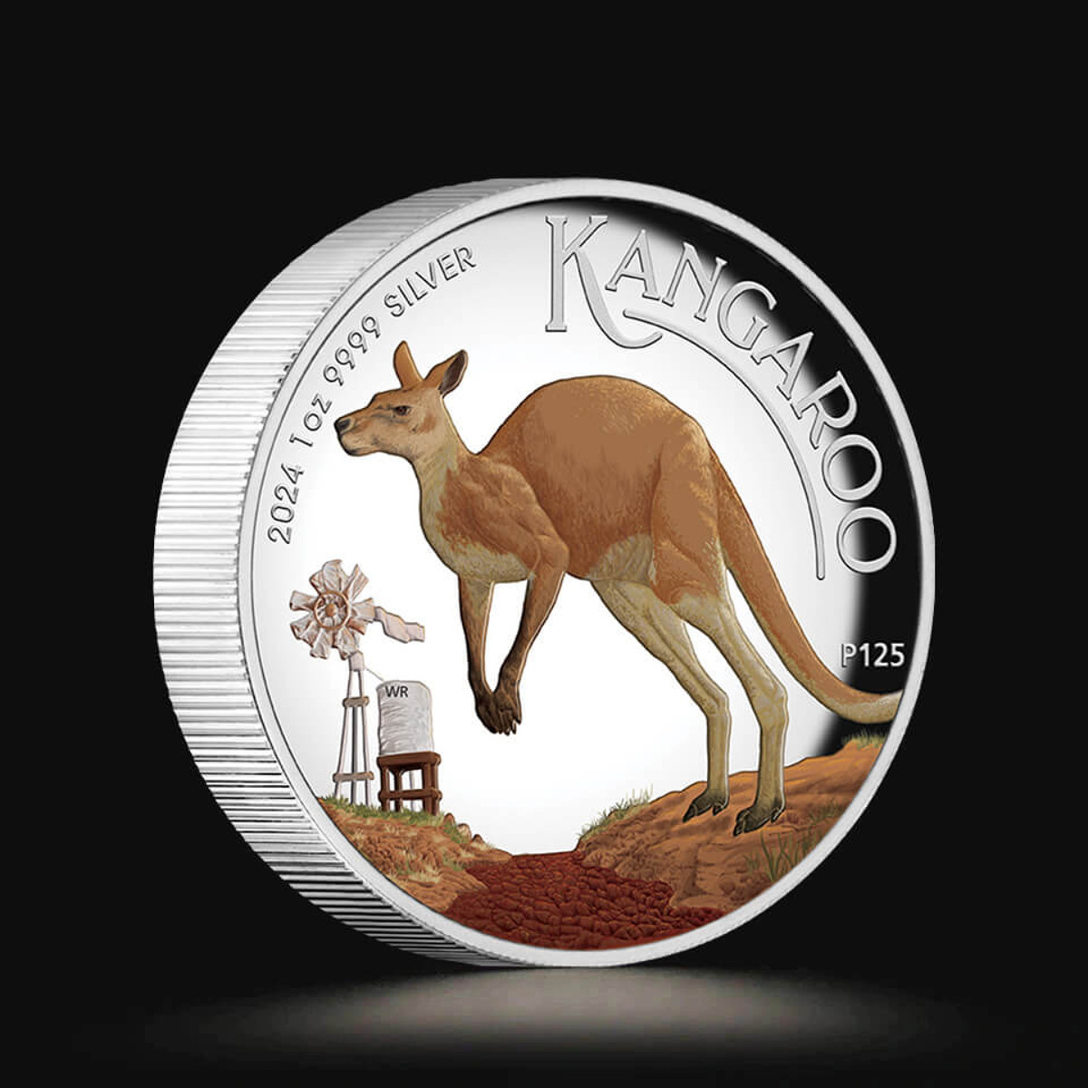 Srebrna moneta Australijski Kangur Kolorowy Proof 1 oz | Tavex