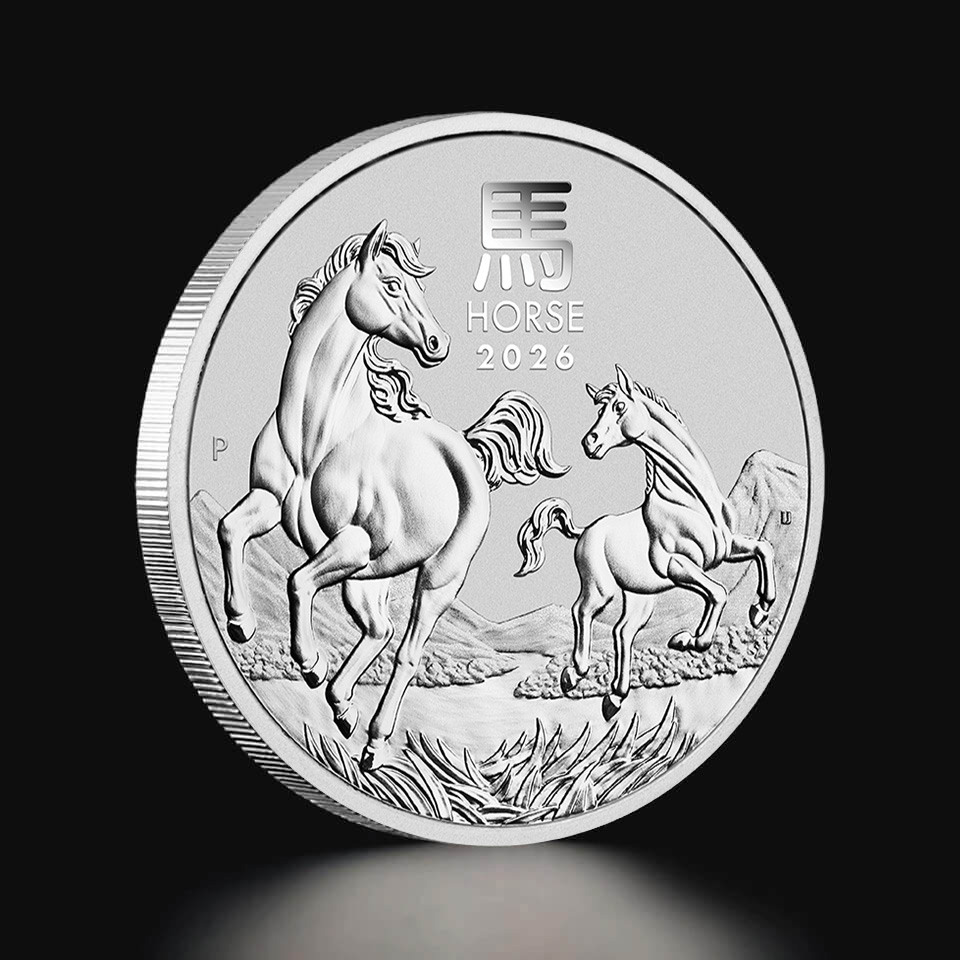 Srebrna moneta Australijski Lunar Rok Konia 2026 1 oz | Tavex