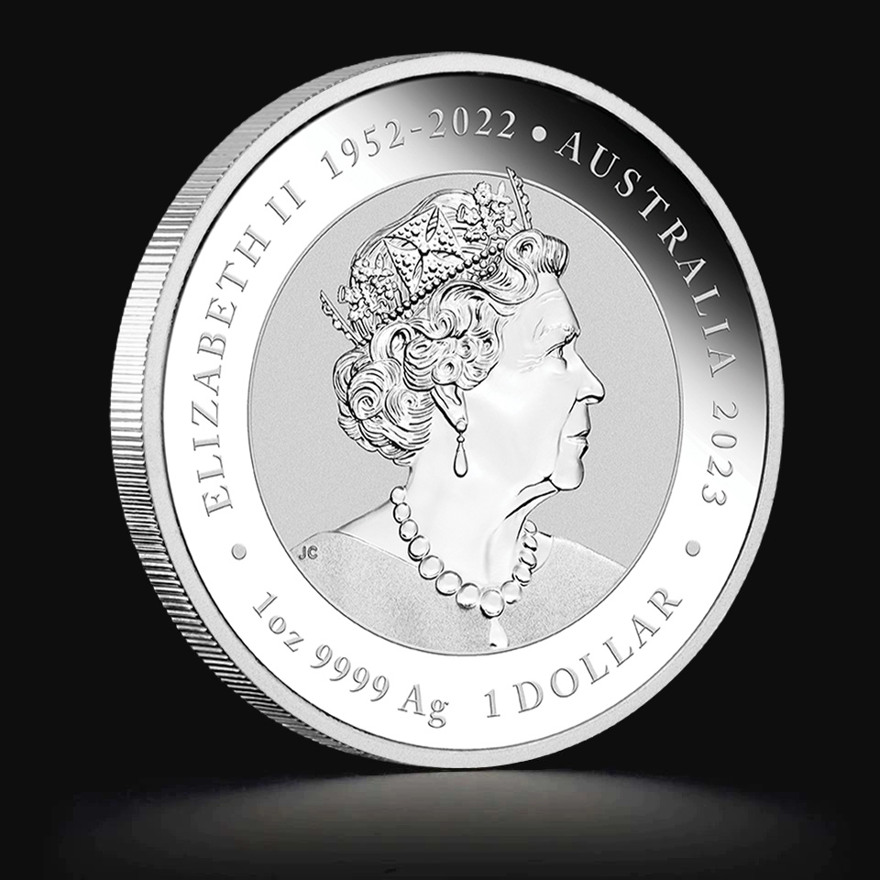 1 oz Australian Red Dragon And Koi Silver Coloured Coins* | Tavex