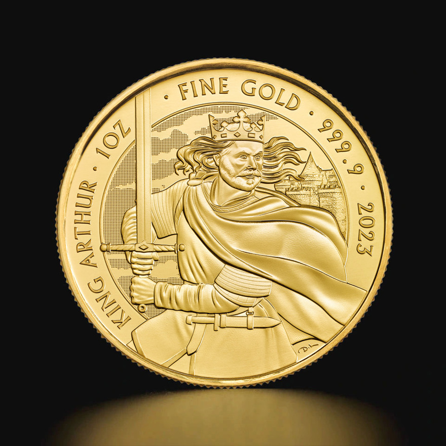1 oz British Myths and Legends King Arthur Gold Coin | Tavex