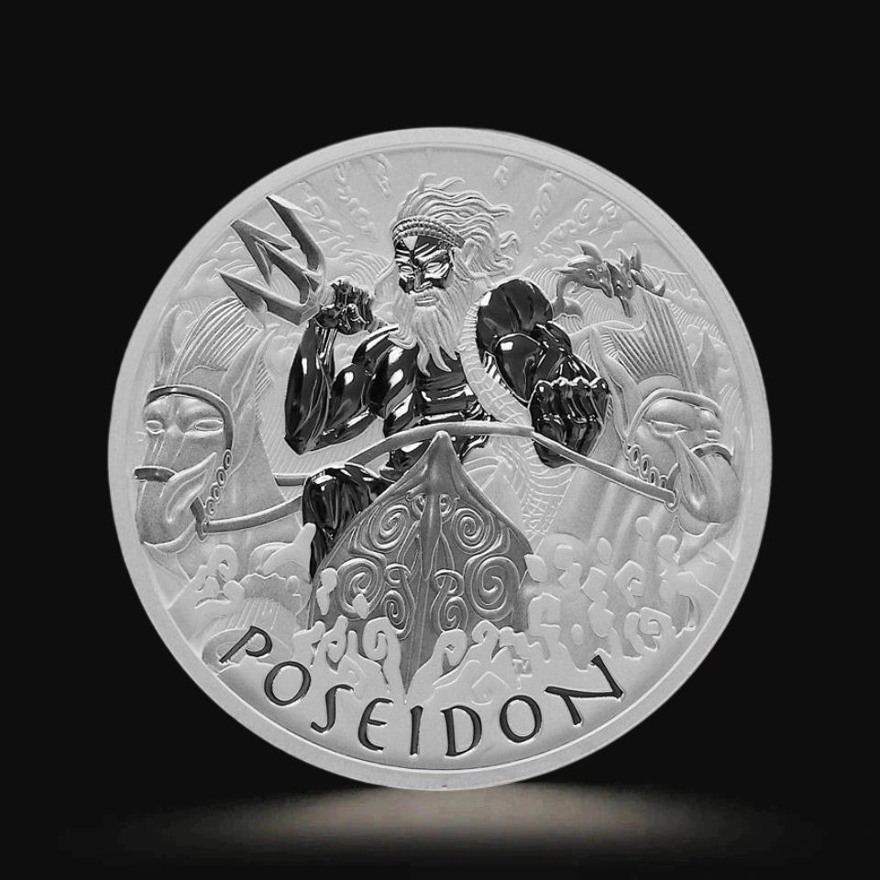 1 oz Gods of Olympus Poseidon Silver Coins* | Tavex