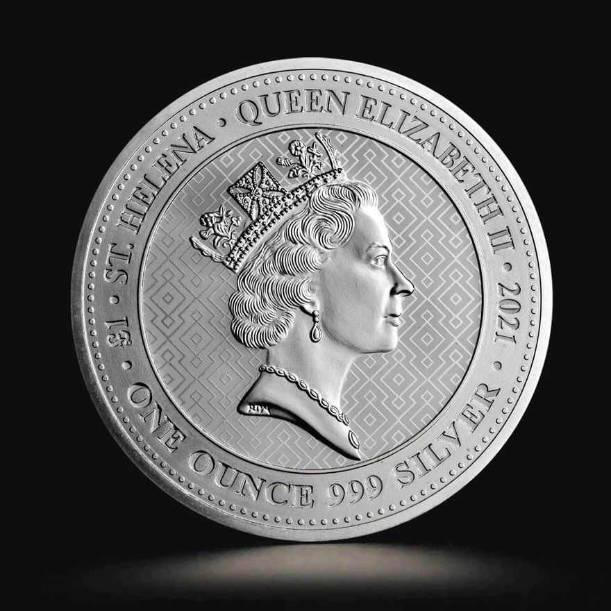 5 oz St. Helena The Queen's Virtues: Victory Silver Coins* | Tavex