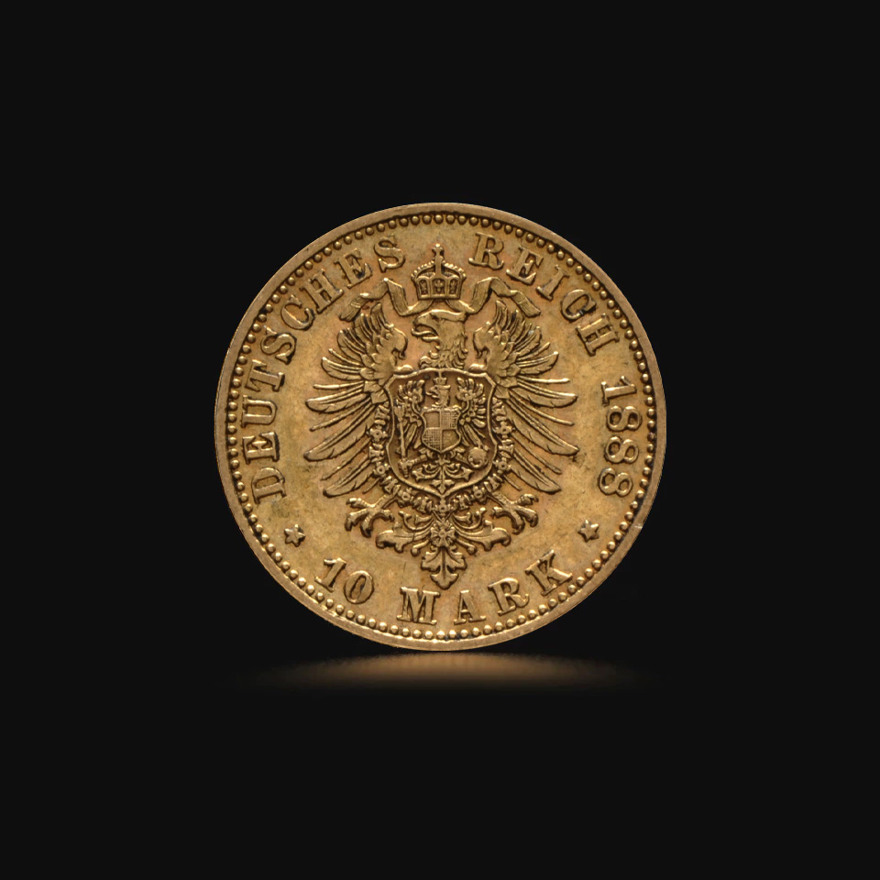German 10 Marks Gold Coin | Tavex