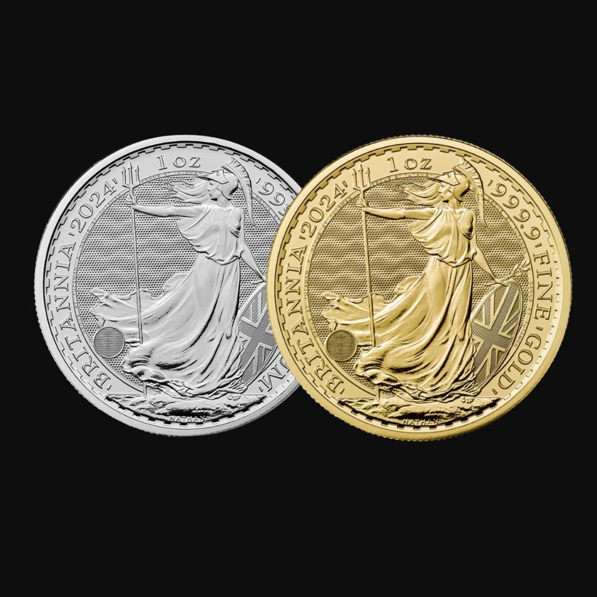 Pakiet inwestycyjny Złota i Platynowa Britannia 1oz złoto/platyna | Tavex